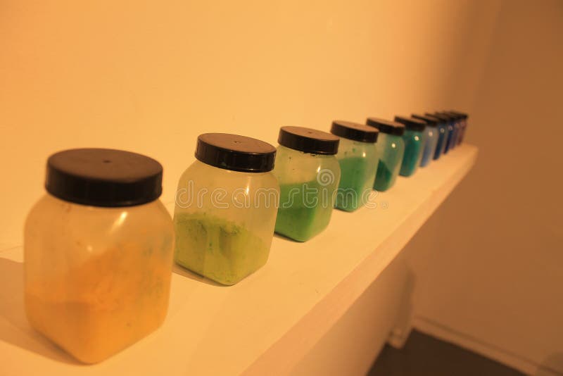 Colorful jars stock image. Image of food, sweet, airtight - 8819509