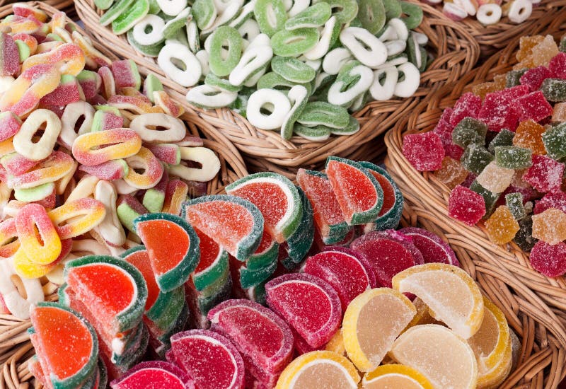 Colorful jelly candies stock image. Image of colorful - 27547541
