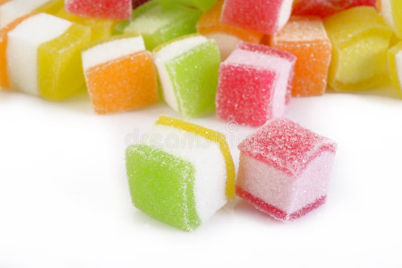 Colorful jelly candy stock photo. Image of food, isolated - 44602722