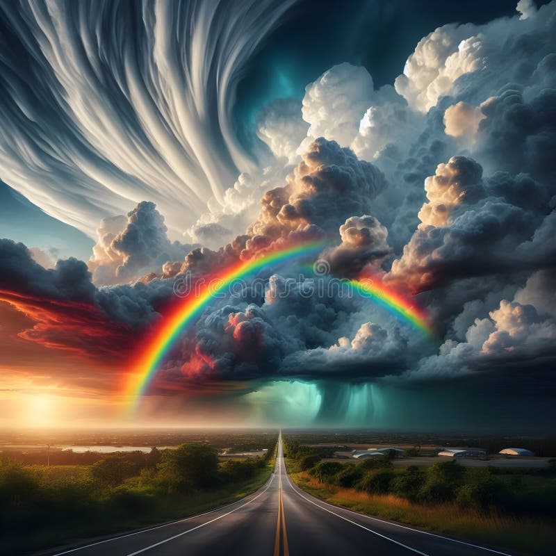 A Colorful Journey. stock illustration. Illustration of beauty - 325834699