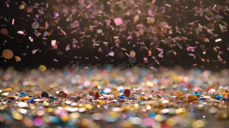 Confetti Celebration stock video. Video of pattern, sparkle - 347311093