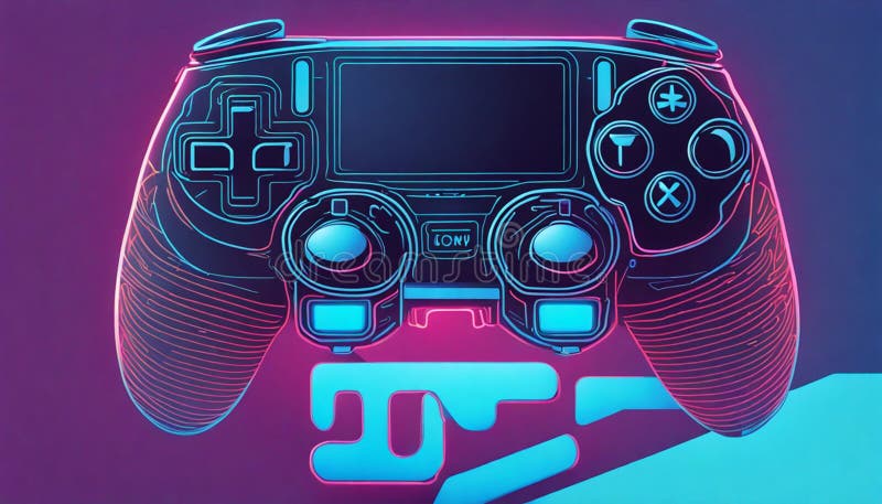 Colorful Joystick Image HD Background Stock Image - Image of controller ...