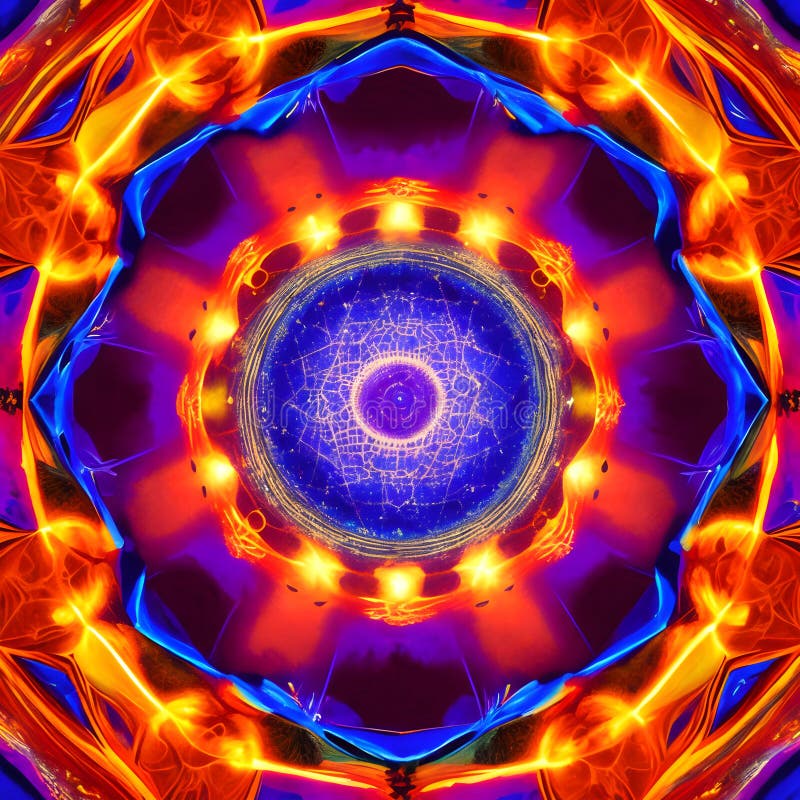 He Colorful Kaleidoscope Manipulation Pattern Based on Spinning,twirling and Spiraling of ...