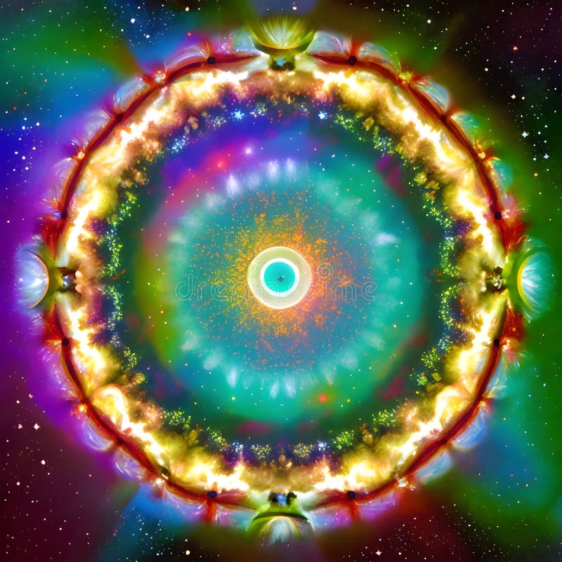 He Colorful Kaleidoscope Manipulation Pattern Based on Spinning ...