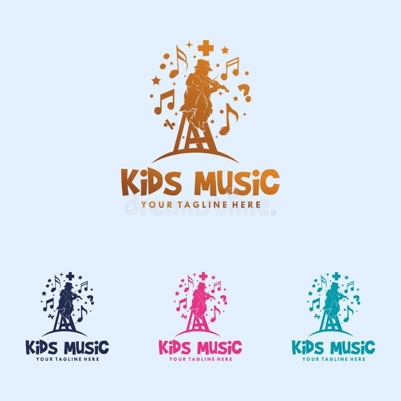 Kids Music School Logo Stock Illustrations – 758 Kids Music School Logo ...