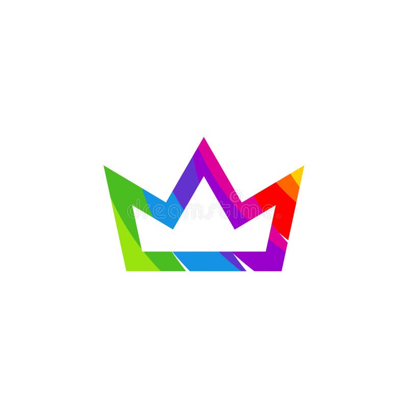 Colorful King Logo Template Design Vector, Emblem, Design Concept ...
