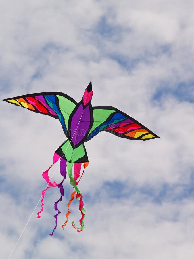 Colorful Kite stock photo. Image of airborn, flying, wings - 5229544