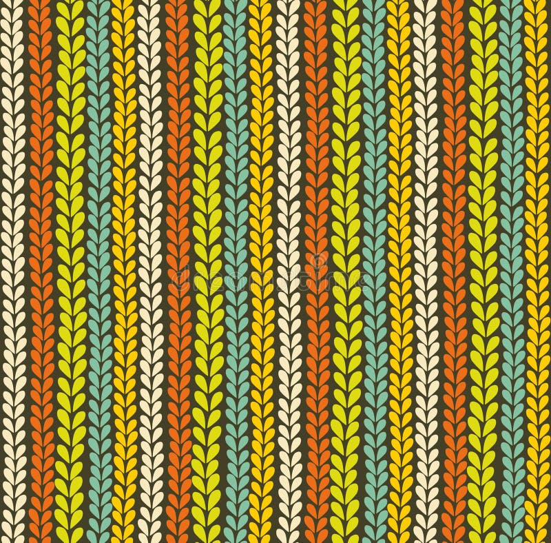 Colorful Knitted Background. Stock Vector - Illustration of fabric ...