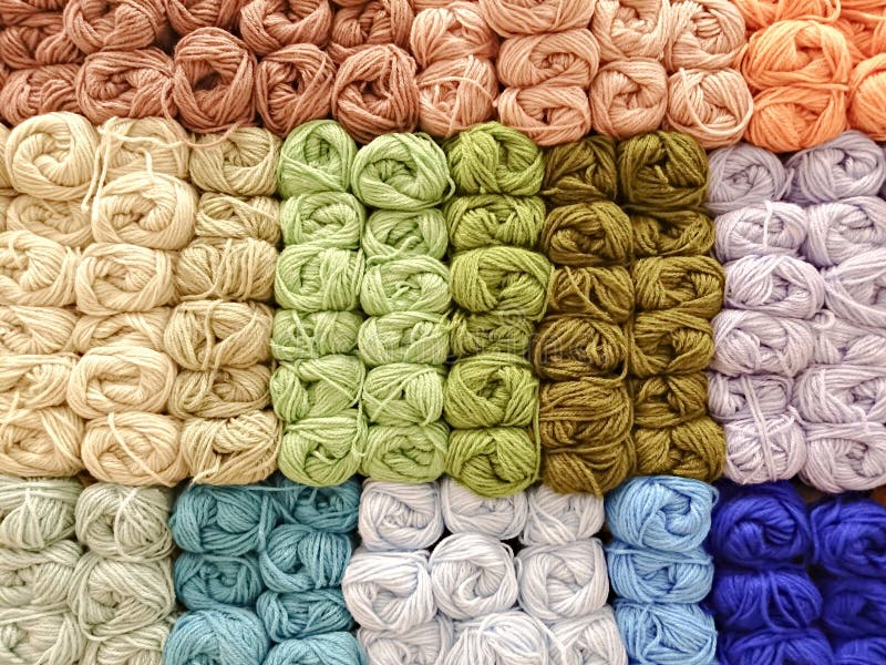 Colorful knitting wool stock image. Image of group, yarn - 68221485