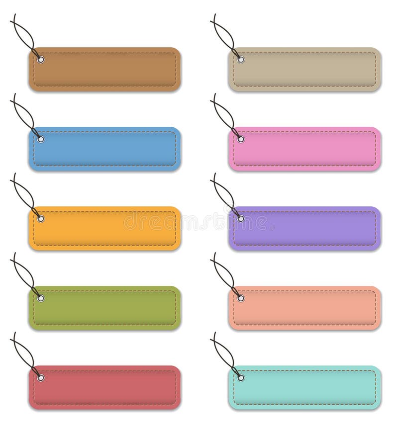 Colorful labels stock vector. Illustration of retail - 27338312
