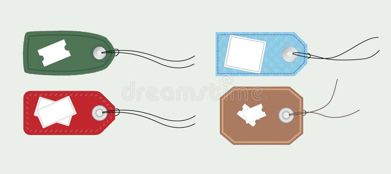 Colorful labels stock illustration. Illustration of price - 44941834