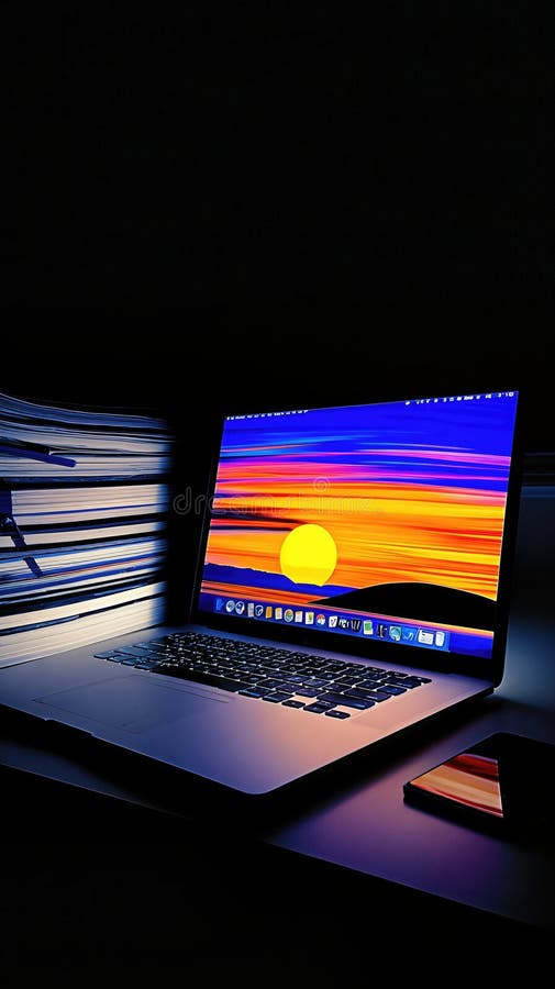 327 Wallpaper Laptop Sunset Stock Photos - Free & Royalty-Free Stock ...