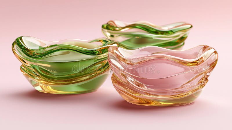 Colorful Laundry Pods on a Pink Backdrop, Representing Cleanliness ...