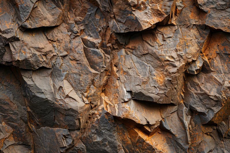 Colorful Layered Rock Wall Texture Stock Image - Image of strength ...