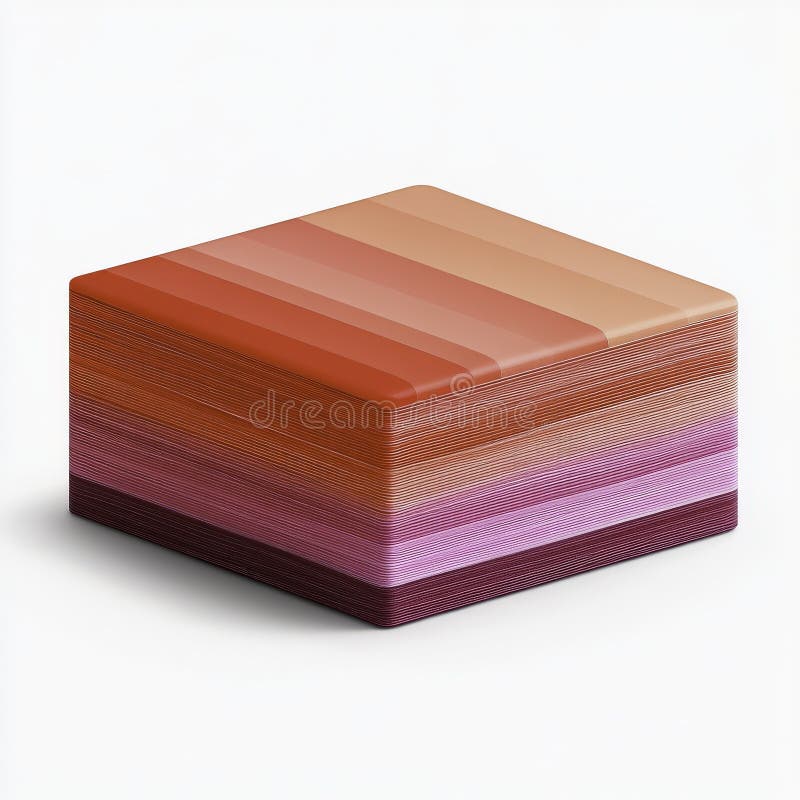 Colorful Layered Square Structure Creates Vibrant Visual Appeal in ...