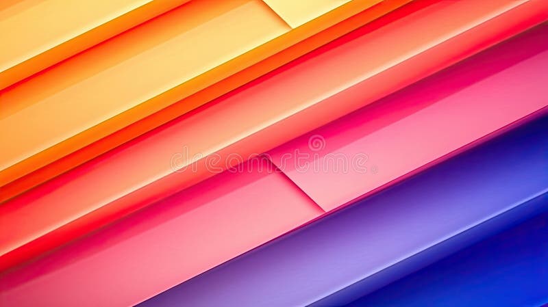 Vibrant Layers of Color Blend Seamlessly in an Abstract Gradient ...