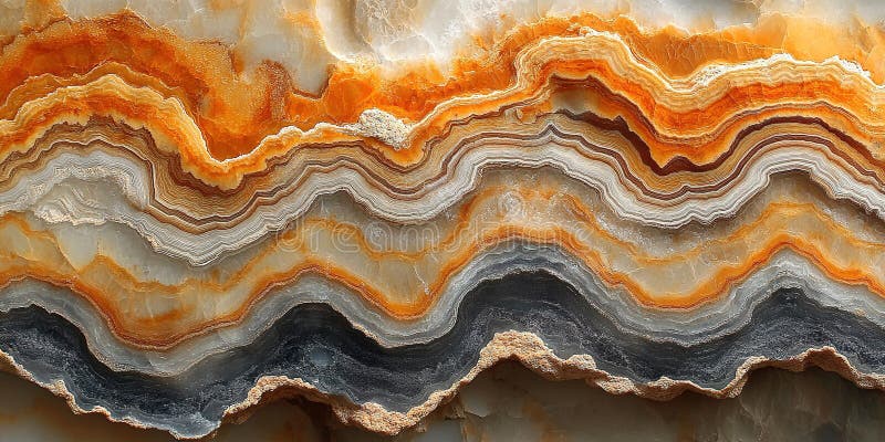 Colorful Layers of Stone Display Intricate Natural Patterns and ...