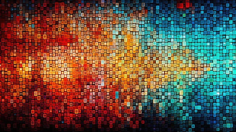 Colorful lcd texture stock illustration. Illustration of visual - 340011641