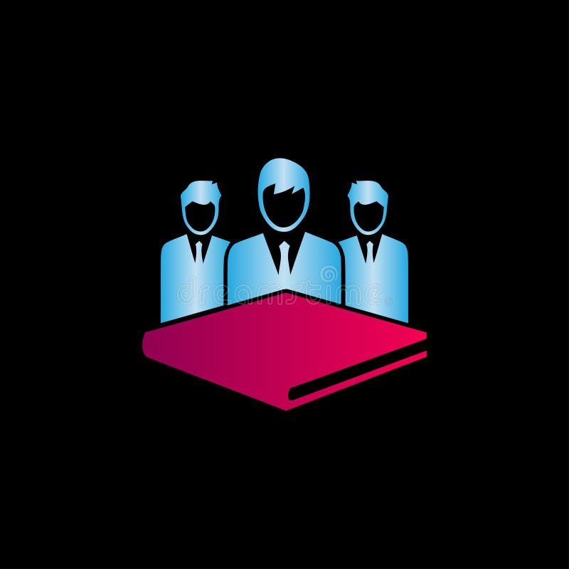 Colorful Learning Group Logo Vector Design Stock Vector - Illustration ...