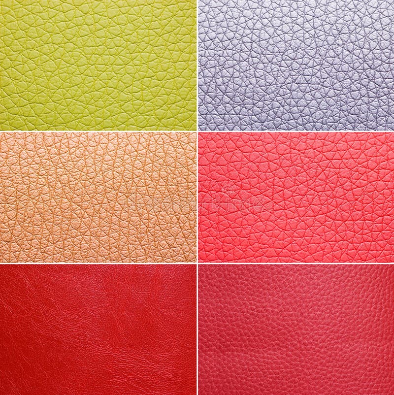 Colorful leather patterns stock photo. Image of textured - 2696112