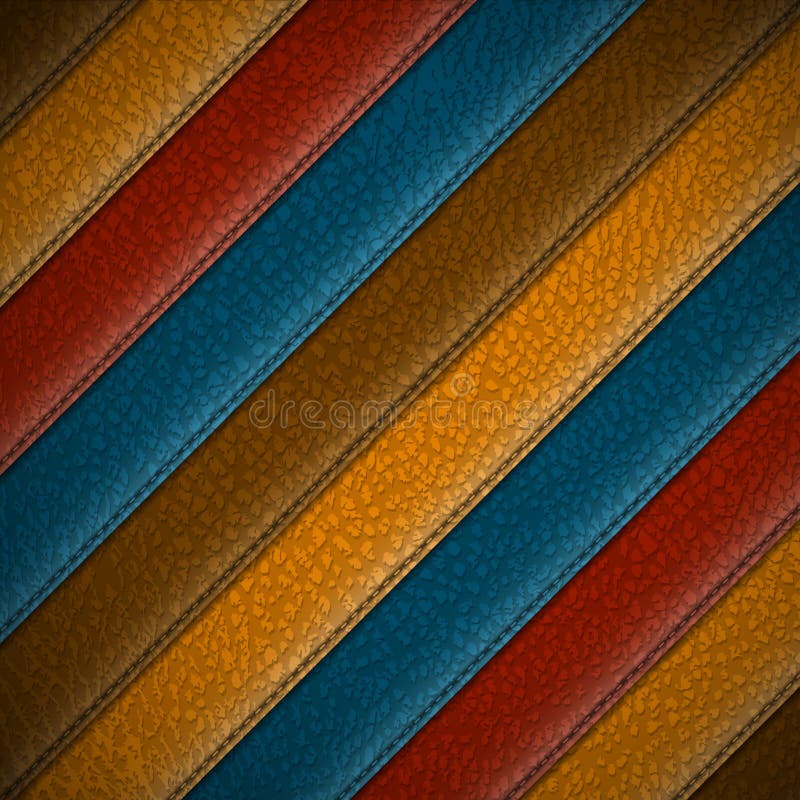 Leather Stripped Background Stock Illustration - Illustration of ...