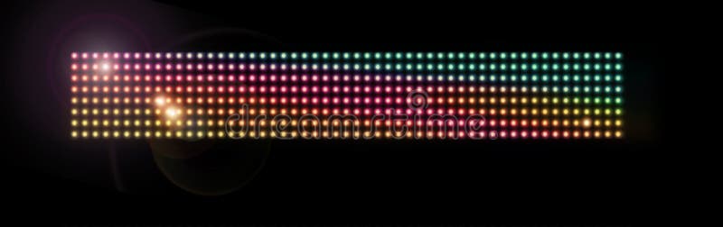 Colorful LED mesh stock illustration. Illustration of design - 17753047