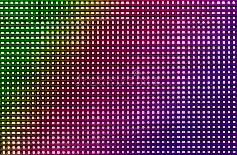 Colorful of the LED screen stock image. Image of illuminated - 243165653