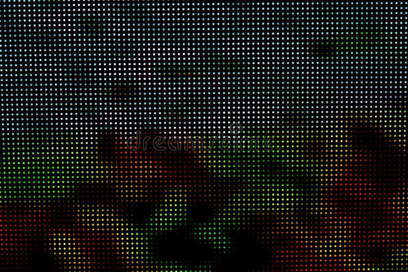Colorful led screen stock illustration. Illustration of close - 164620169