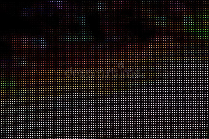 Colorful led screen stock illustration. Illustration of emitting ...