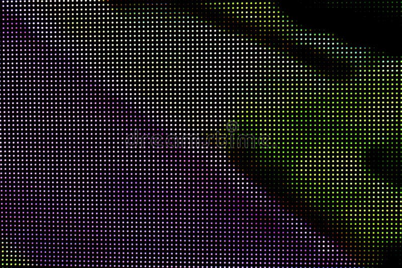 Colorful led screen stock illustration. Illustration of glowing - 164620459