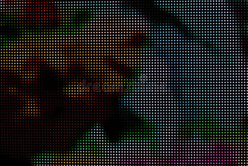 Colorful led screen stock illustration. Illustration of glowing - 164620473