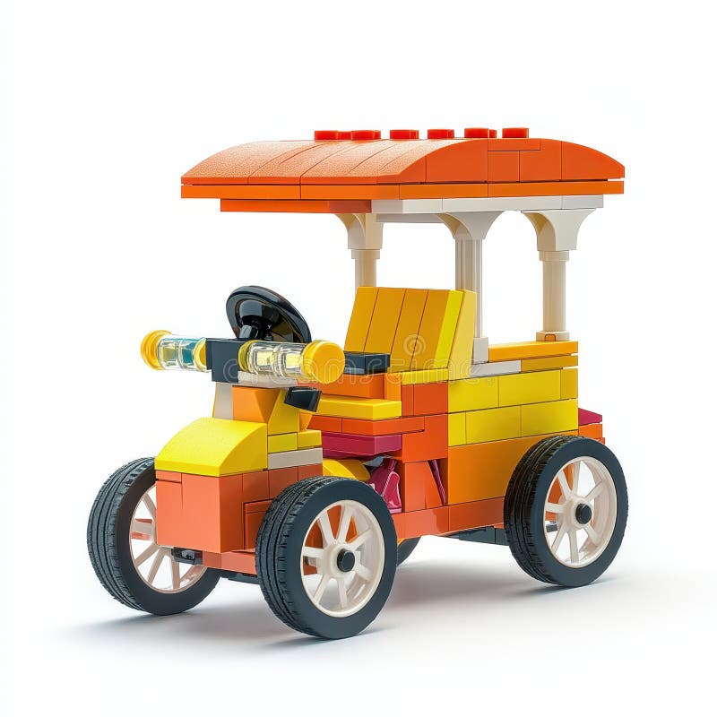 A Colorful LEGO Car Model Designed for Imaginative Play and Creativity ...