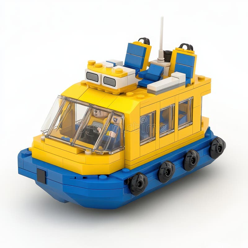 A Colorful LEGO Hovercraft Model Designed for Imaginative Play and ...