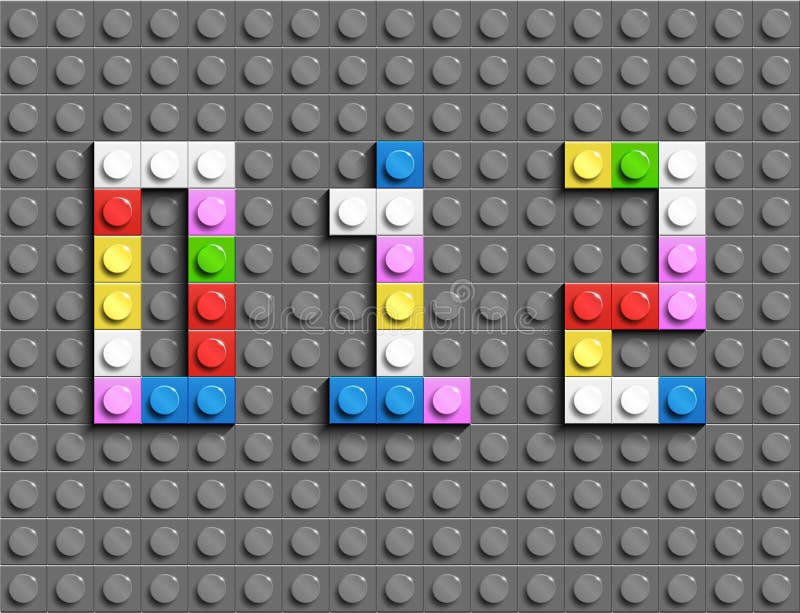 Lego Numbers Stock Illustrations – 125 Lego Numbers Stock Illustrations ...