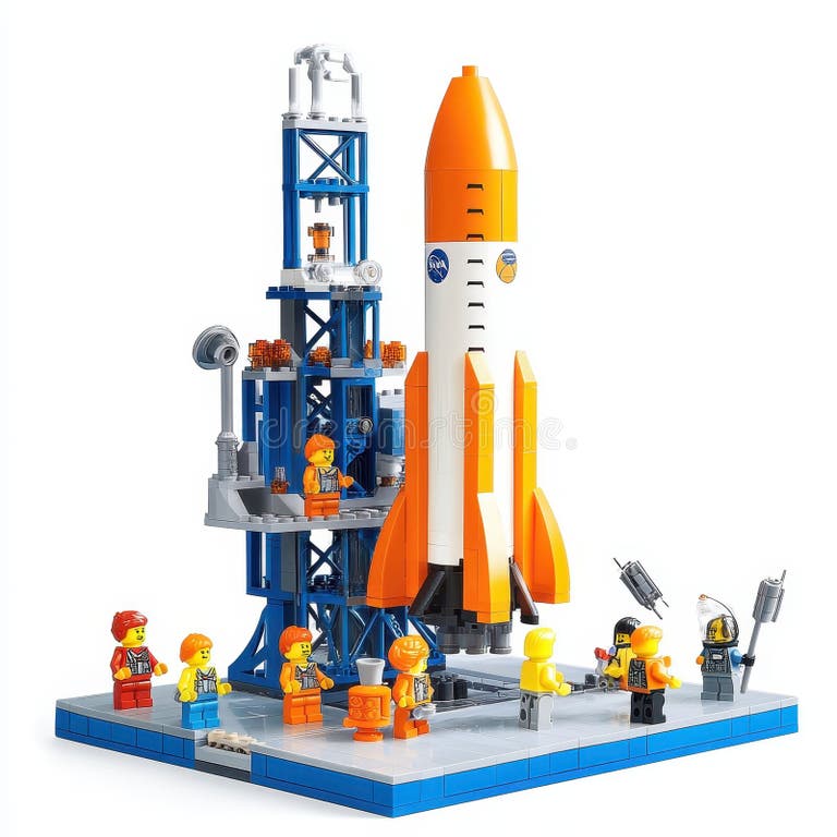 Lego Rocket Stock Illustrations – 102 Lego Rocket Stock Illustrations ...