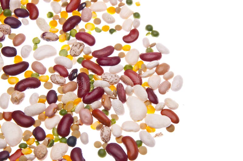 Colorful Legume (bean) Background Stock Image - Image of background ...
