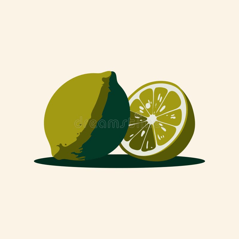 Colorful lemon stock vector. Illustration of ingredient - 365072249