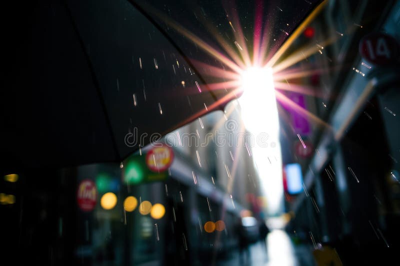 Colorful Lens Flare Background. Bright Light, Balanced Tones. Use for ...