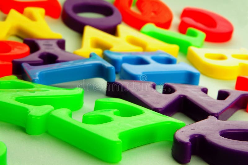 Colorful letters stock photo. Image of brilliant, basic - 1854658