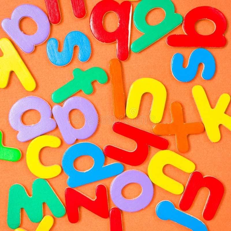Colorful letters stock photo. Image of jumbled, child - 22012884