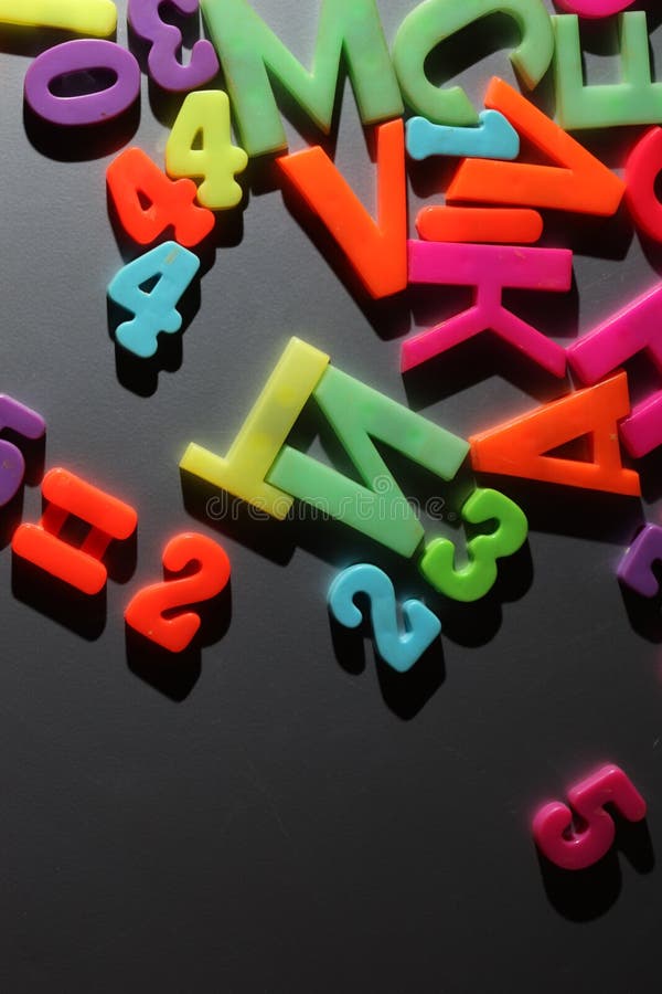 Colorful Letters Background Stock Photo - Image of gold, wallpaper ...