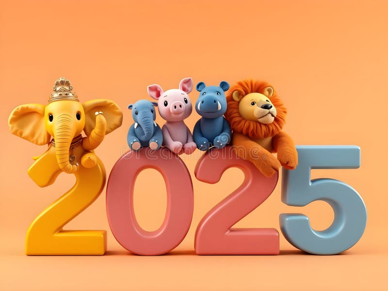 The Colorful Letters 2025 with Colorful an Animals Dolls, Generative AI ...