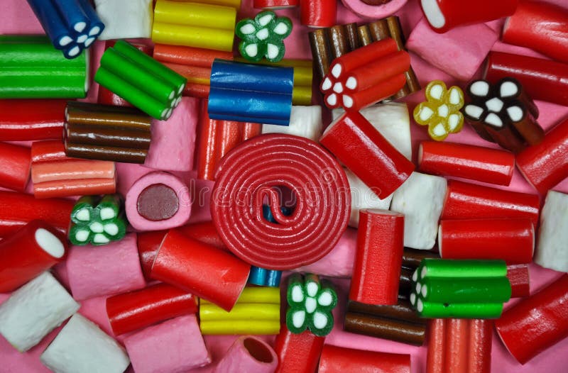 Colorful licorice candy stock photo. Image of green, ribbons - 10420044