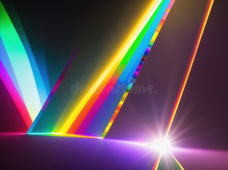 Colorful Light Beams stock image. Image of nonrepresentational - 314495033