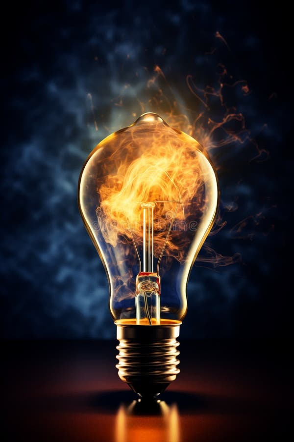 Colorful Light Bulb Illustration. Creative Ideas Unleashed: Exploring ...