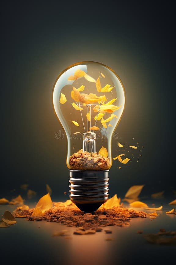 Colorful Light Bulb Illustration. Creative Ideas Unleashed: Exploring ...