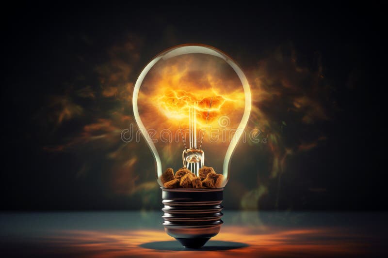 Colorful Light Bulb Illustration. Creative Ideas Unleashed: Exploring ...