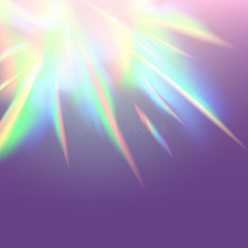 A Colorful Light Burst with a Soft Gradient Background Creating a ...