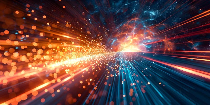 Colorful Light Bursts: a Visual Representation of Speed and Progress ...