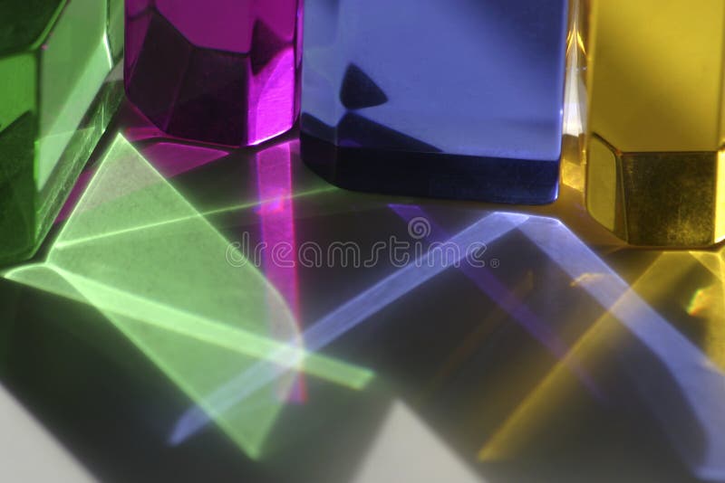 Colorful Light Patterns stock image. Image of block, glass - 479655